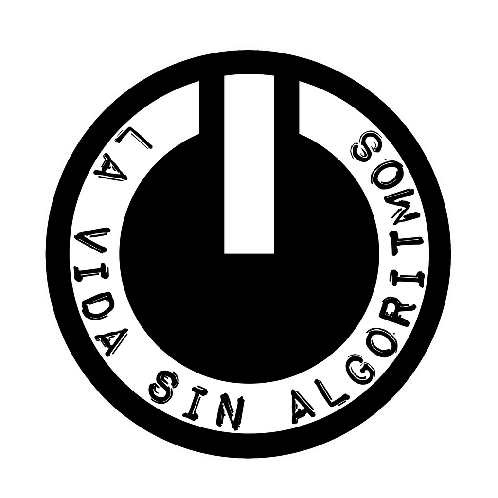 Etiqueta Engomada del Logotipo de la Vida Sin Algoritmos – Life Without ...